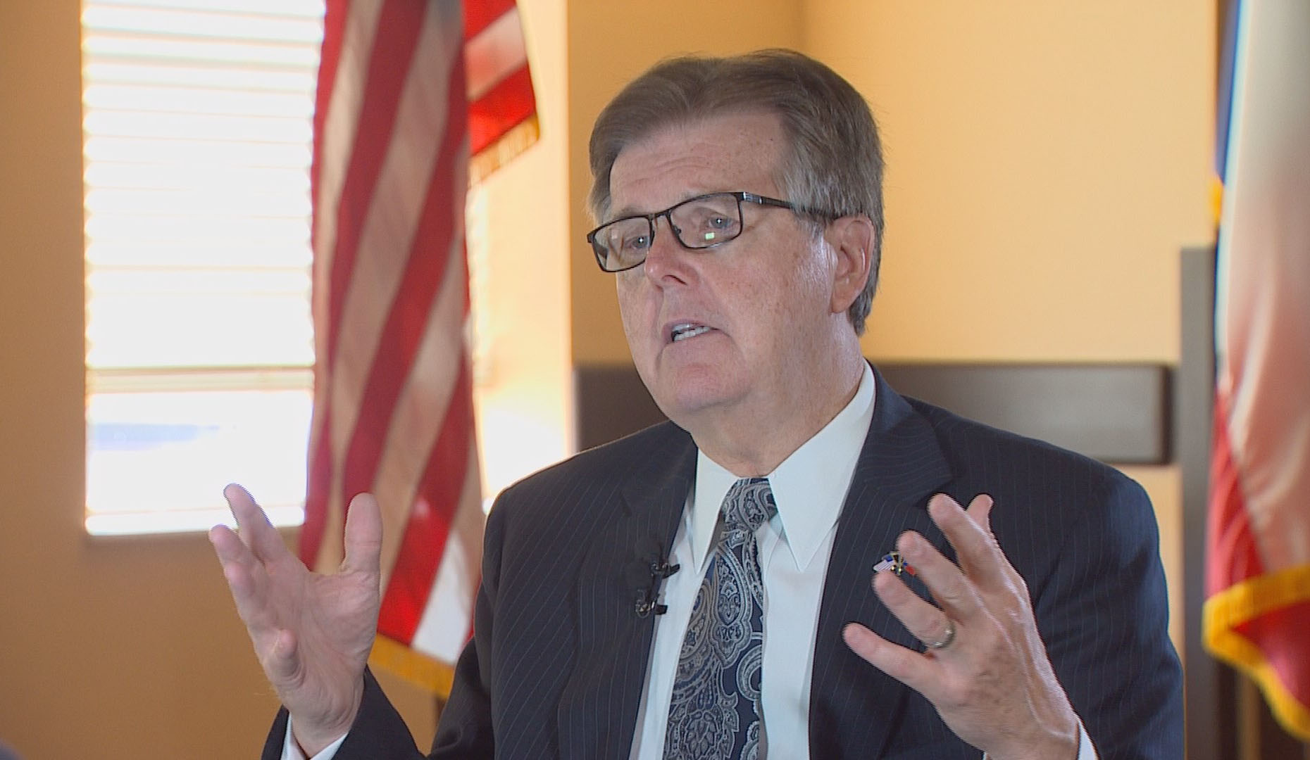 Lt. Gov. Dan Patrick named Trump's Texas chairman | khou.com Lt. Gov. Dan Patrick named Trump's Texas chairman | khou.com